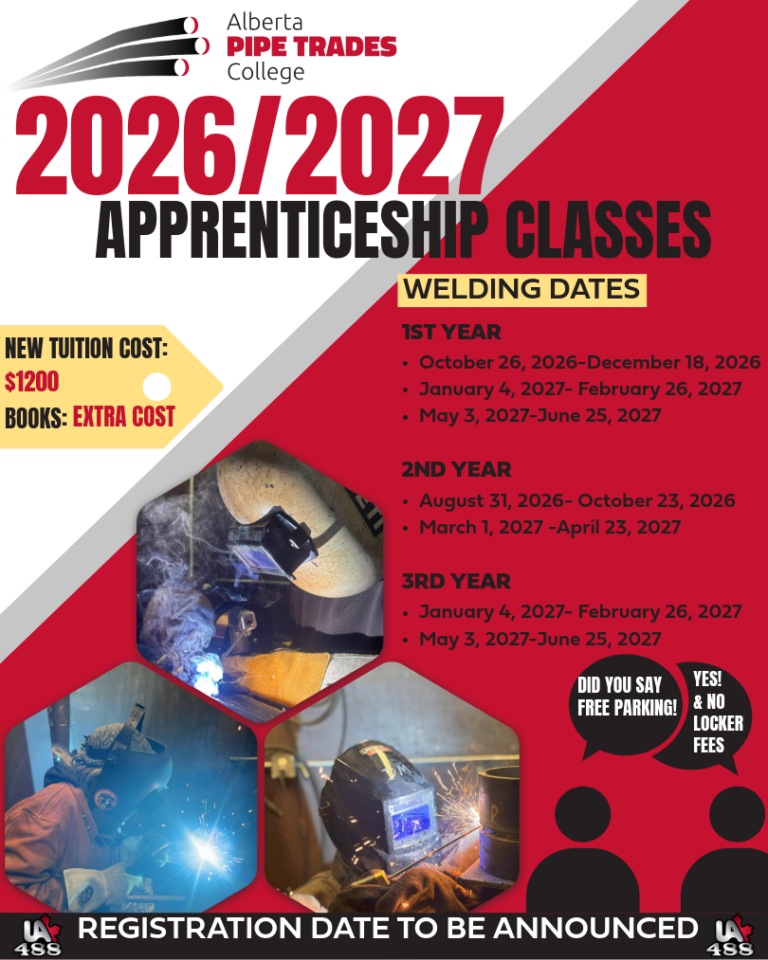 2026-2027 Apprenticeship Classes - Local Union 488